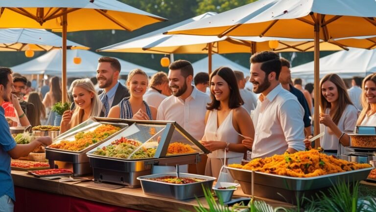 Food Stalls for Memorable Lawn Parties - Party Events
