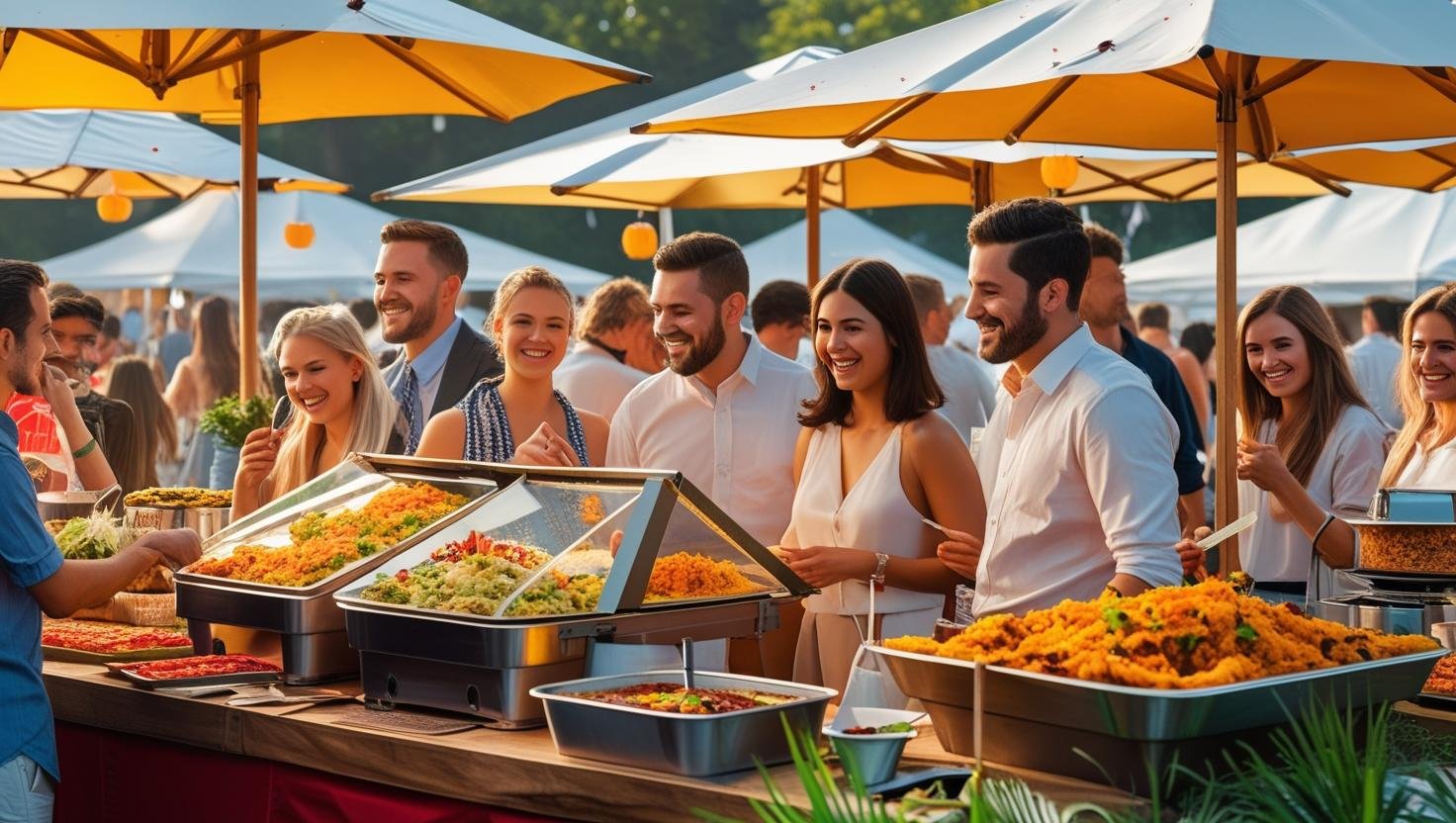 Food Stalls for Memorable Lawn Parties - Party Events