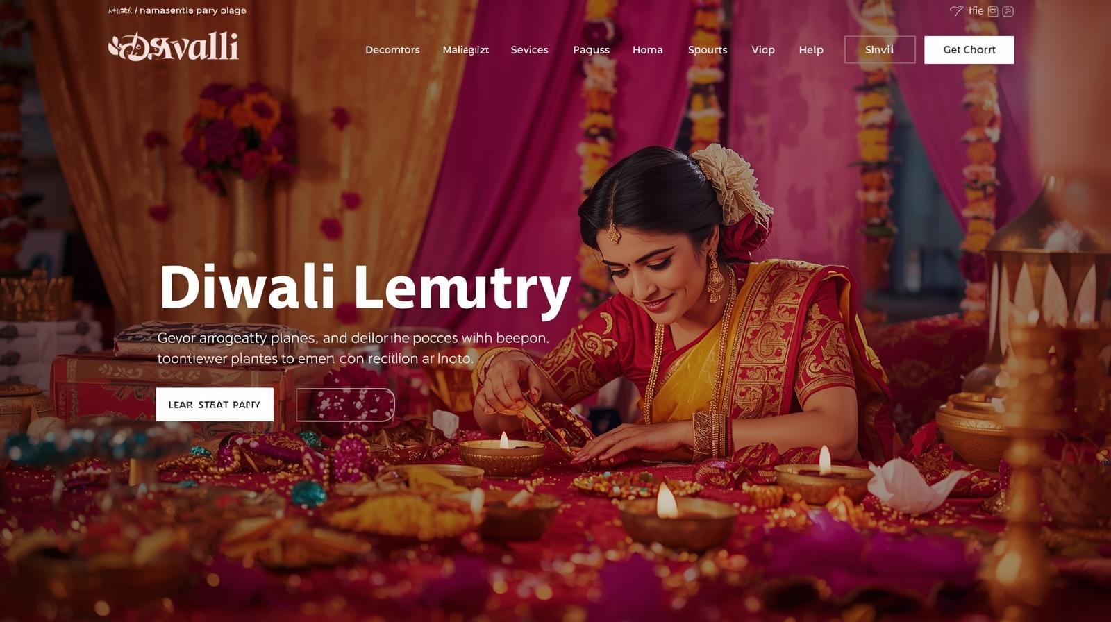 How to Choose the Best Theme Party Planner for Diwali - Party Events