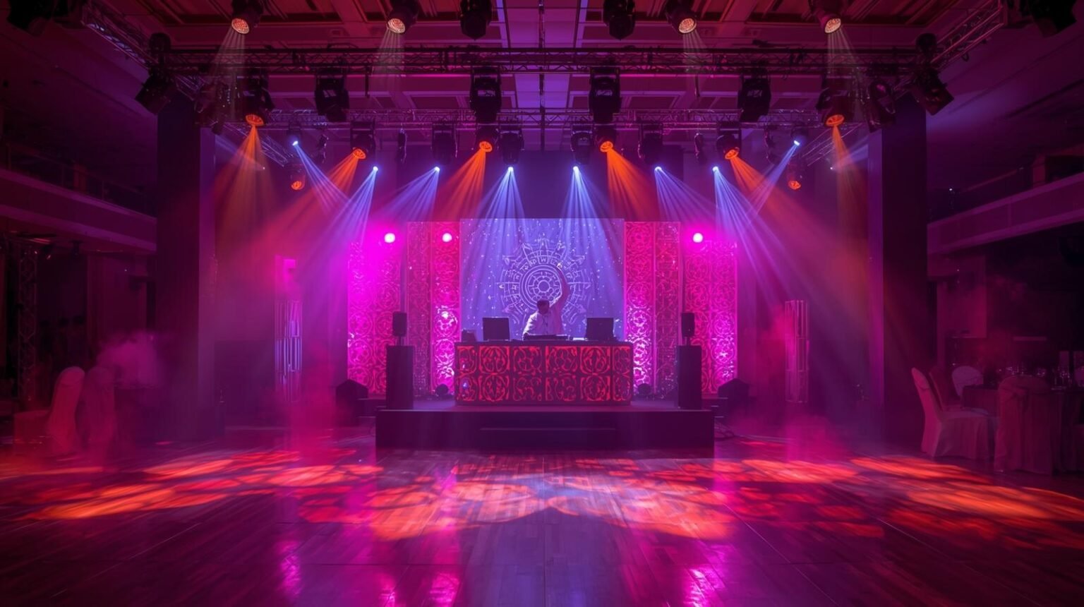 Dance Floor Setup Tips in Delhi - Party Events