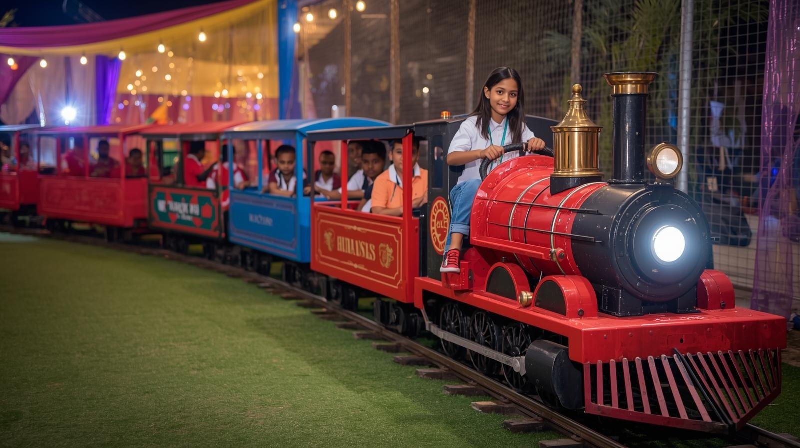 Why Kids Love Toy Train Rides at Diwali Parties for Noida - Party Events