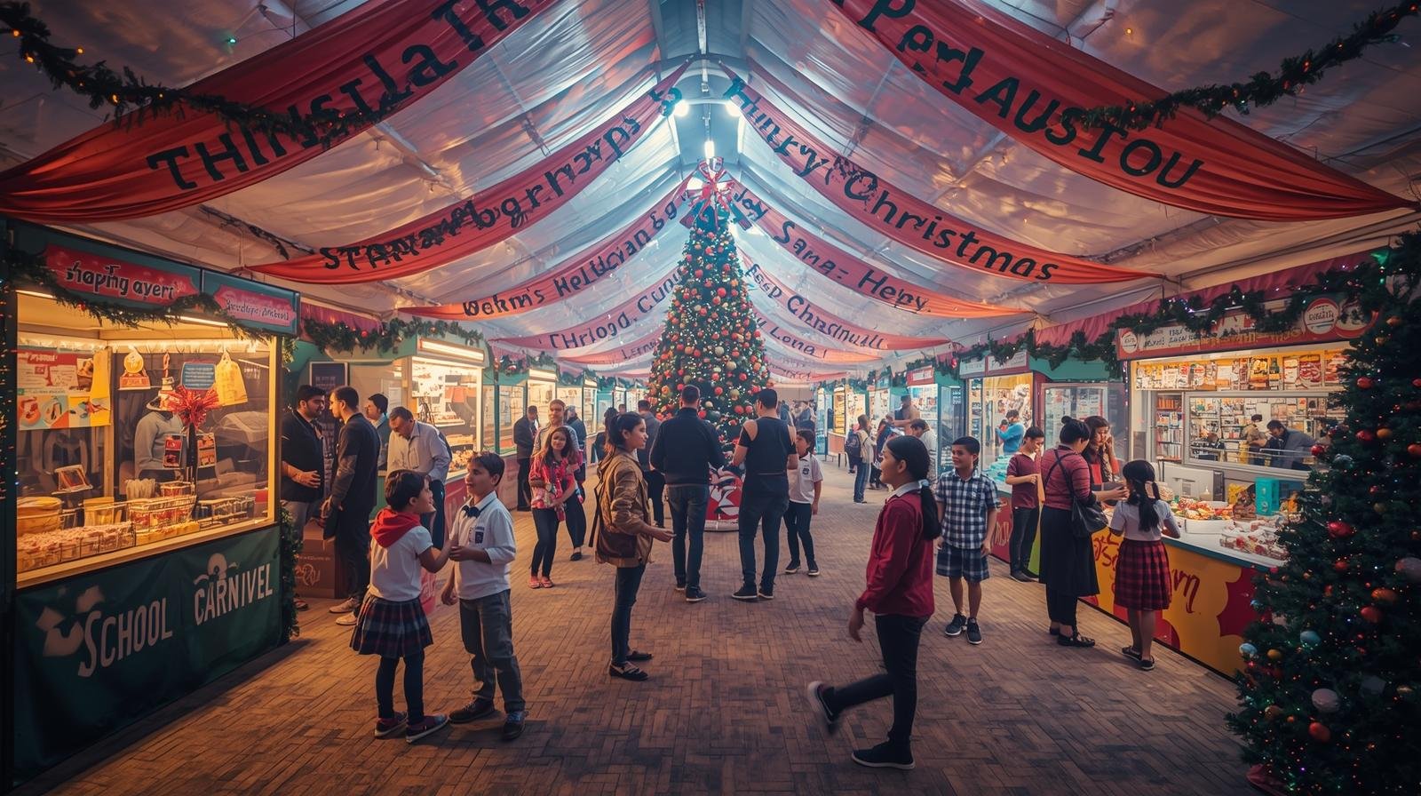 How to Plan a School Christmas Carnival in Delhi - Party Events