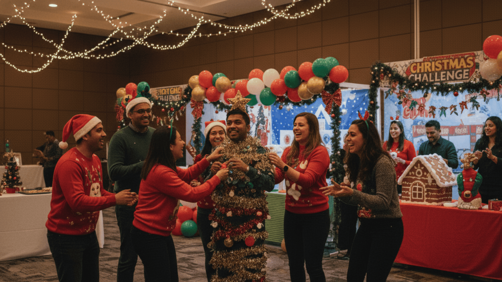 Team Building Christmas Games to Boost Morale - Party Events