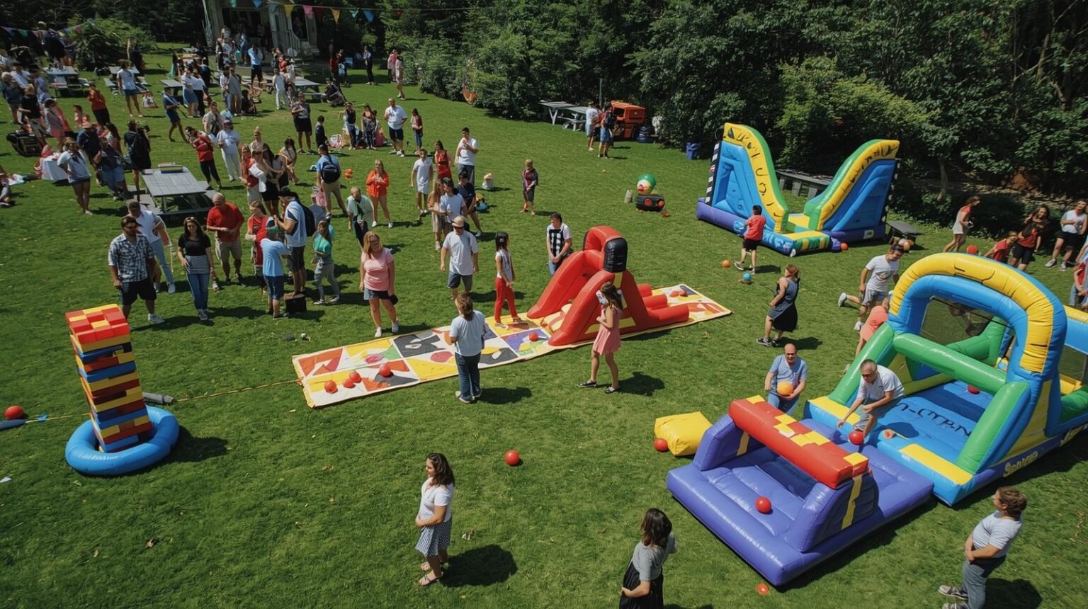 Outdoor Party Games on Rent for Large Gatherings - Party Events