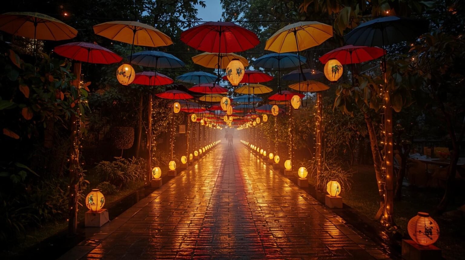 Rain Dance Setup in Hauz Khas Party Setup - Party Events