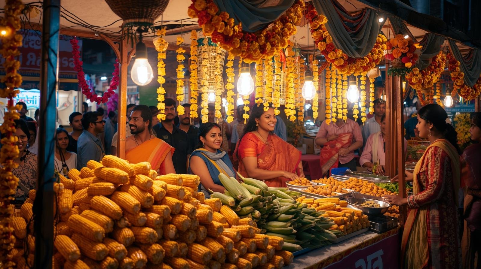 Sweet Corn Stall Setup Ideas in South Delhi Events - Party Events